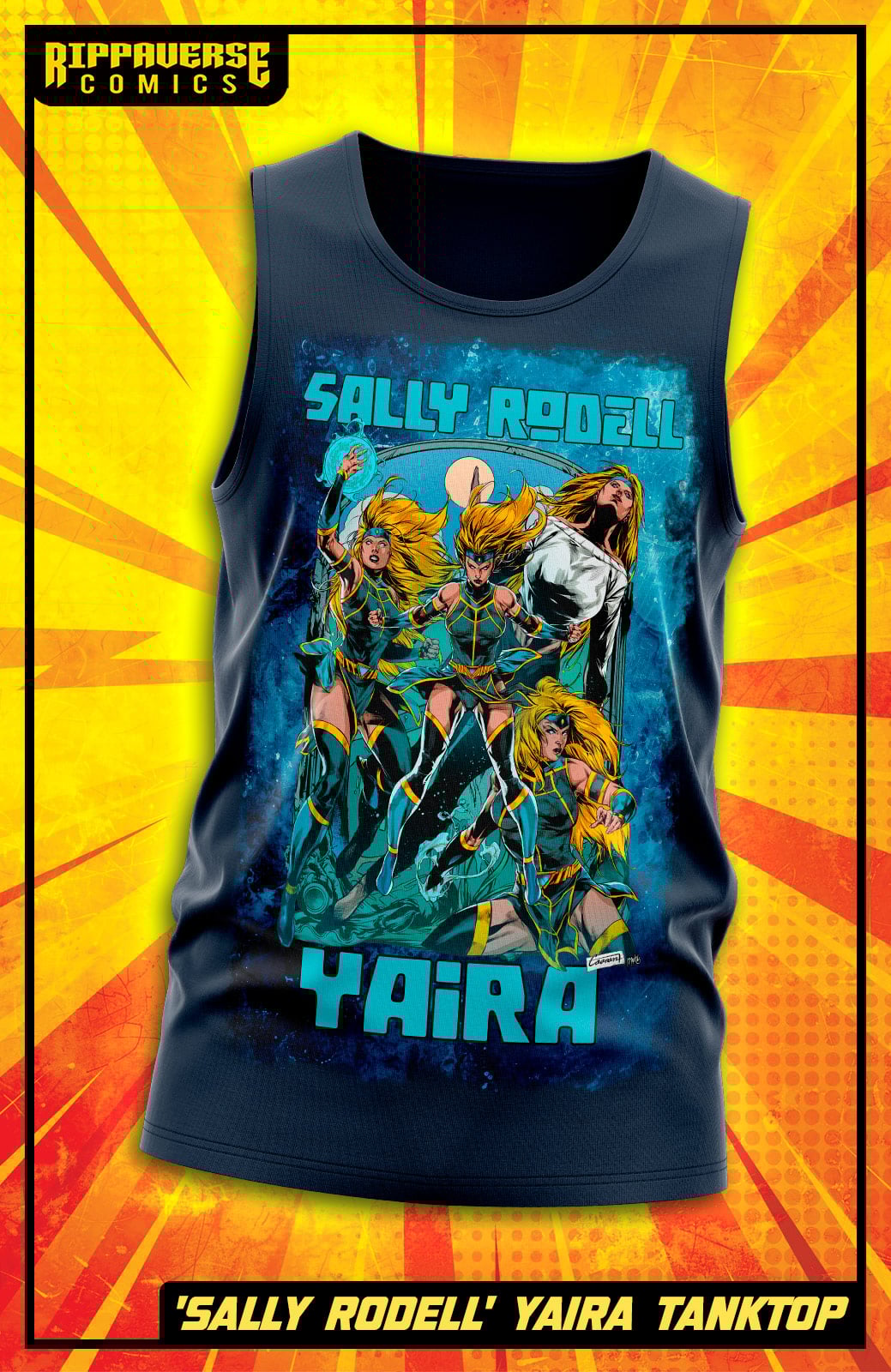 Sally Rodell Yaira Tank Top | Rippaverse®