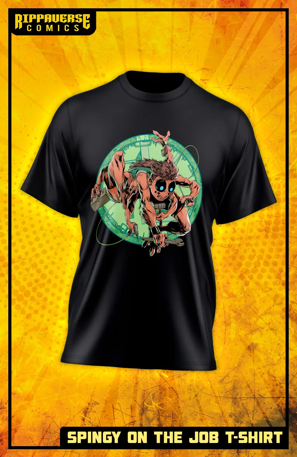 Spingy On The Job Shirt | Rippaverse®