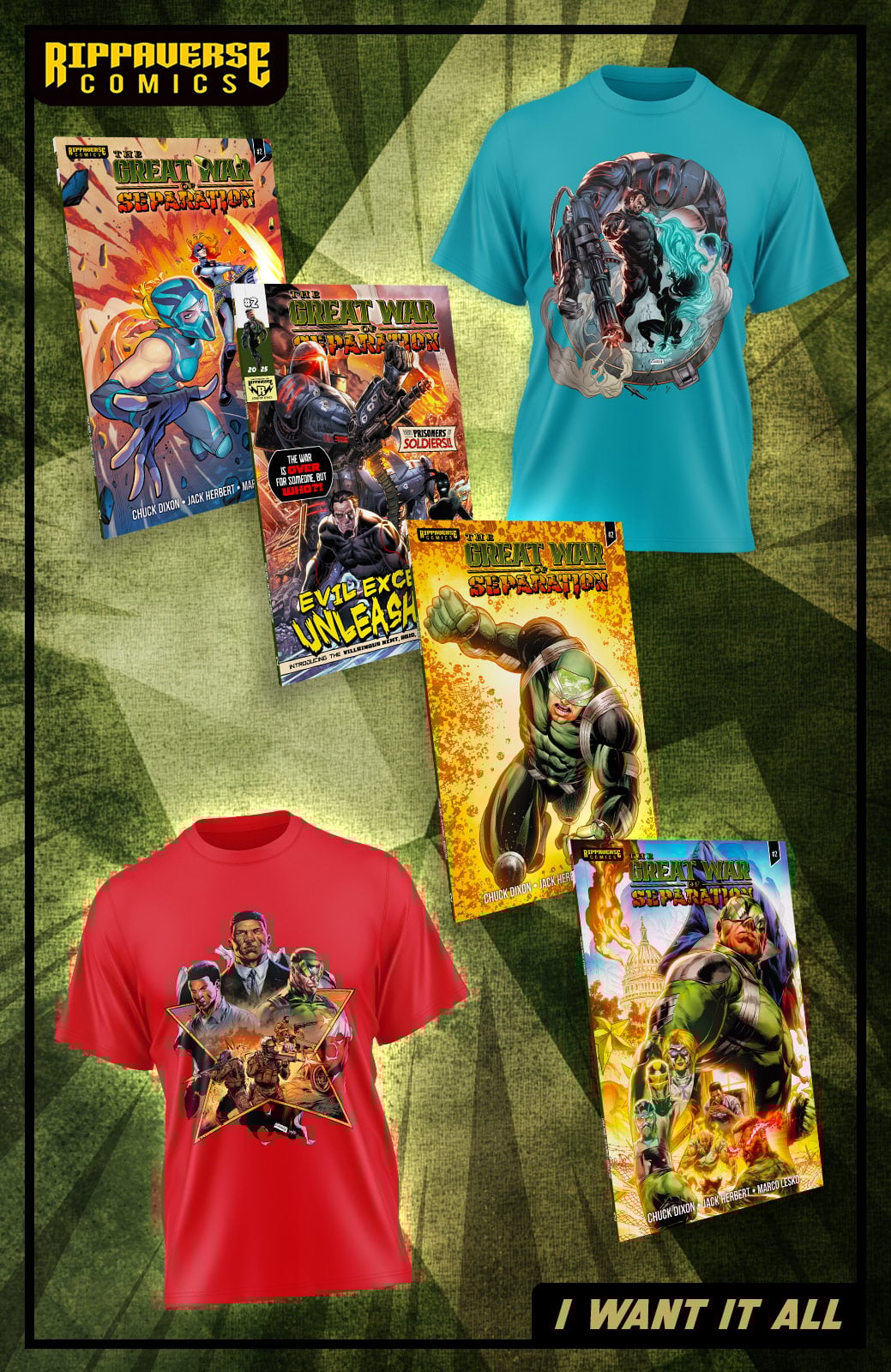 The Great War Of Separation #2 | Rippaverse®