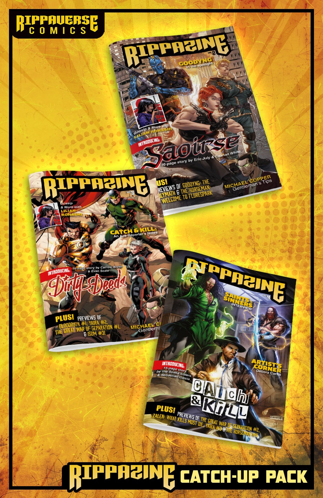 Rippazine 4 Catch Up Pack Rippaverse