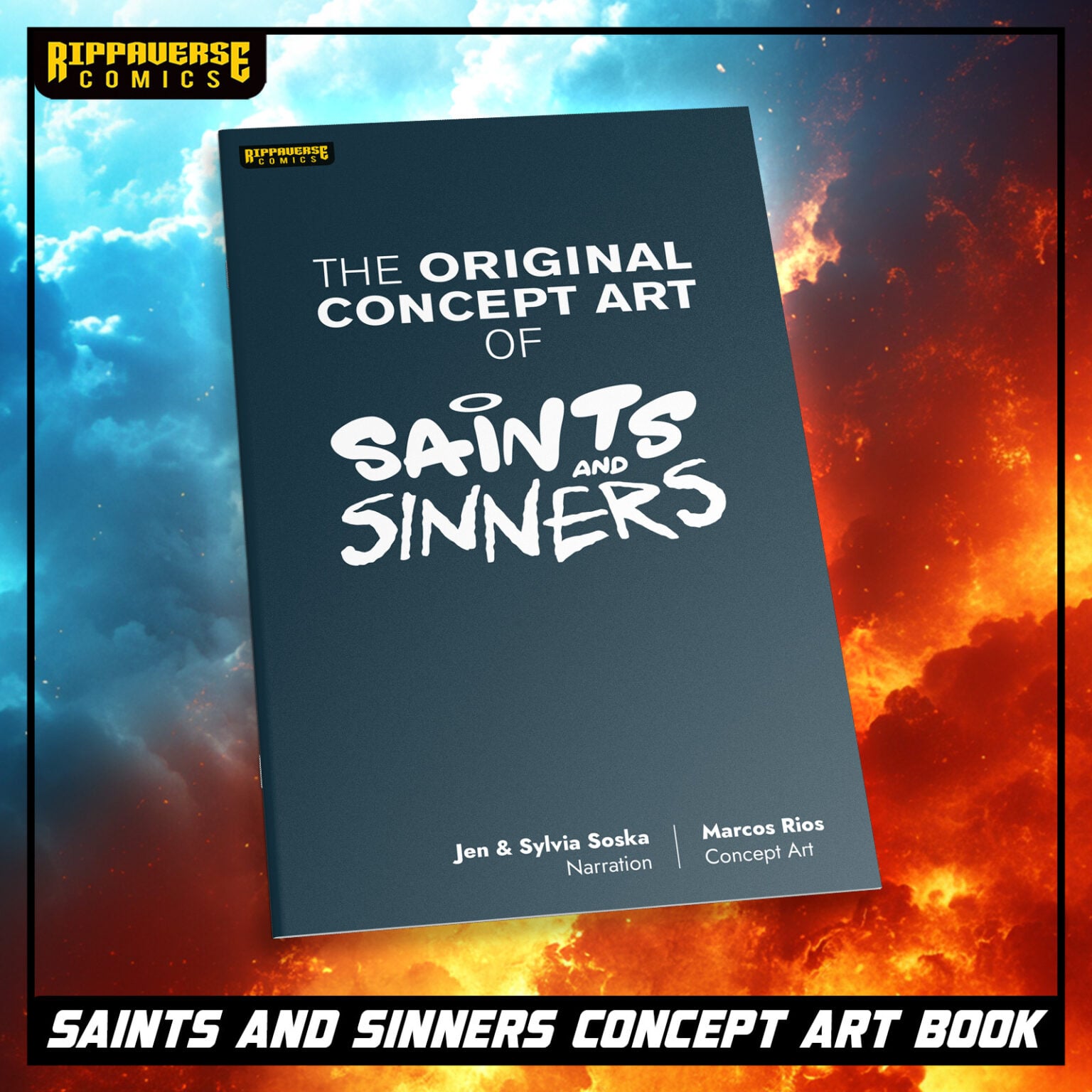 Saints & Sinners Concept Art Book | Rippaverse®